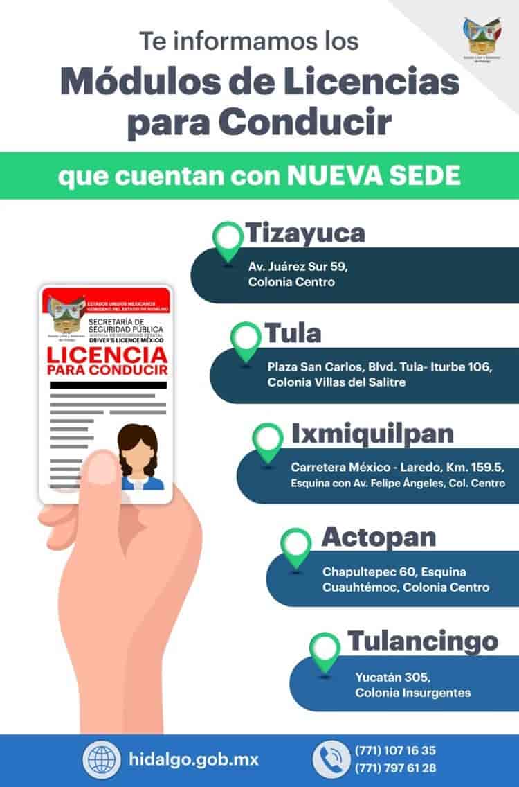 Renovar la licencia de conducir en Hidalgo ☝ Consulta Vehicular